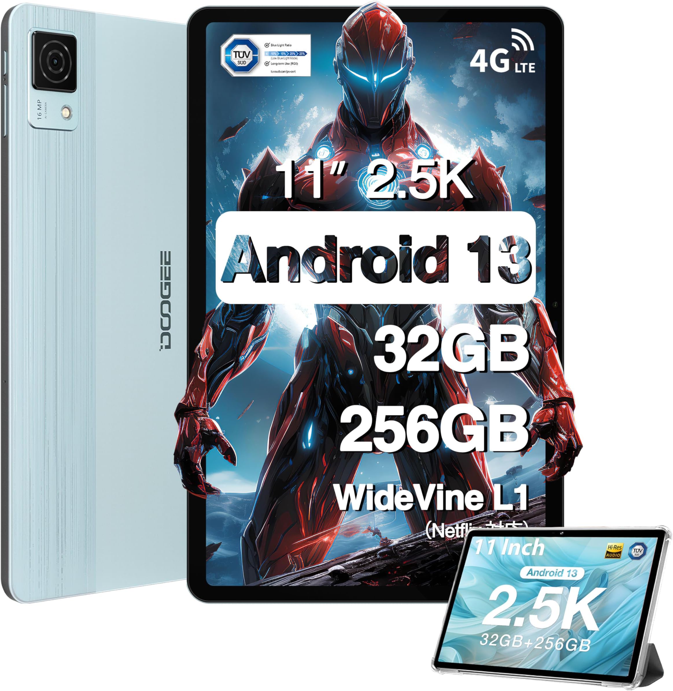 TECLAST T65 MAX 2K Tablet 13 Pollici Android 14 Tablet Gaming, 20GB RAM+256GB ROM(TF 5TB), Helio ...