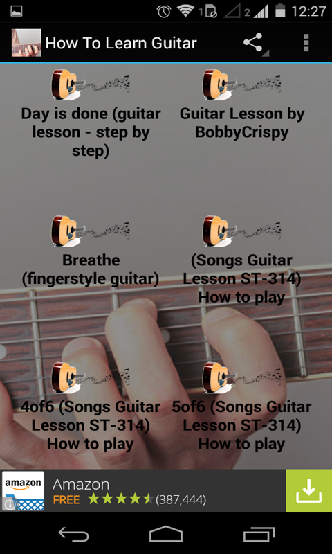 How To Learn Guitar - App on Amazon Appstore