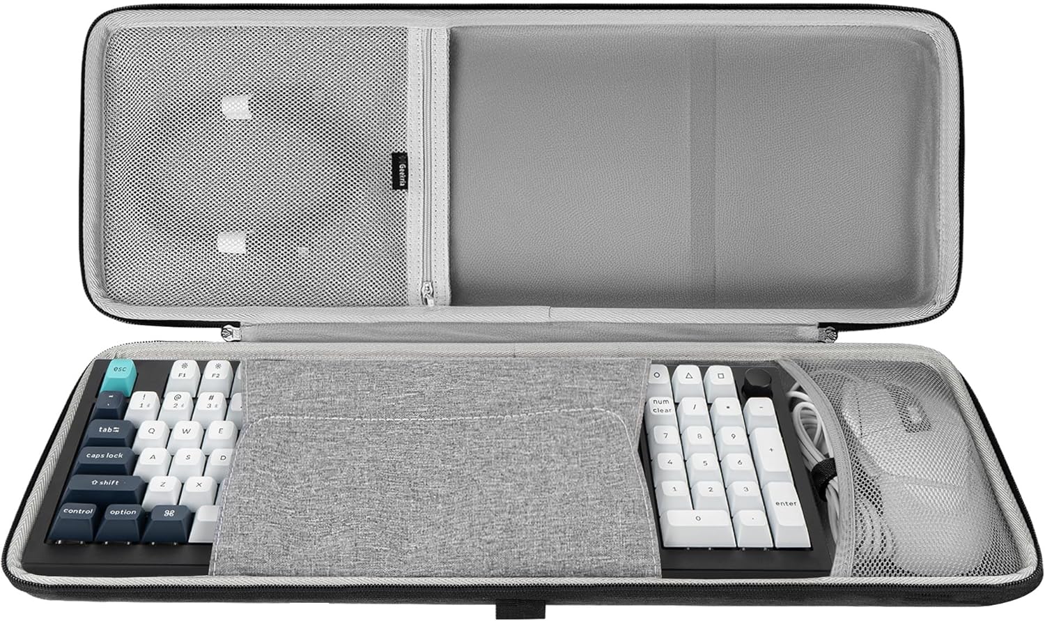 Amazon.com: Geekria 96% Keyboard and Mouse Combo Hard Shell Case ...