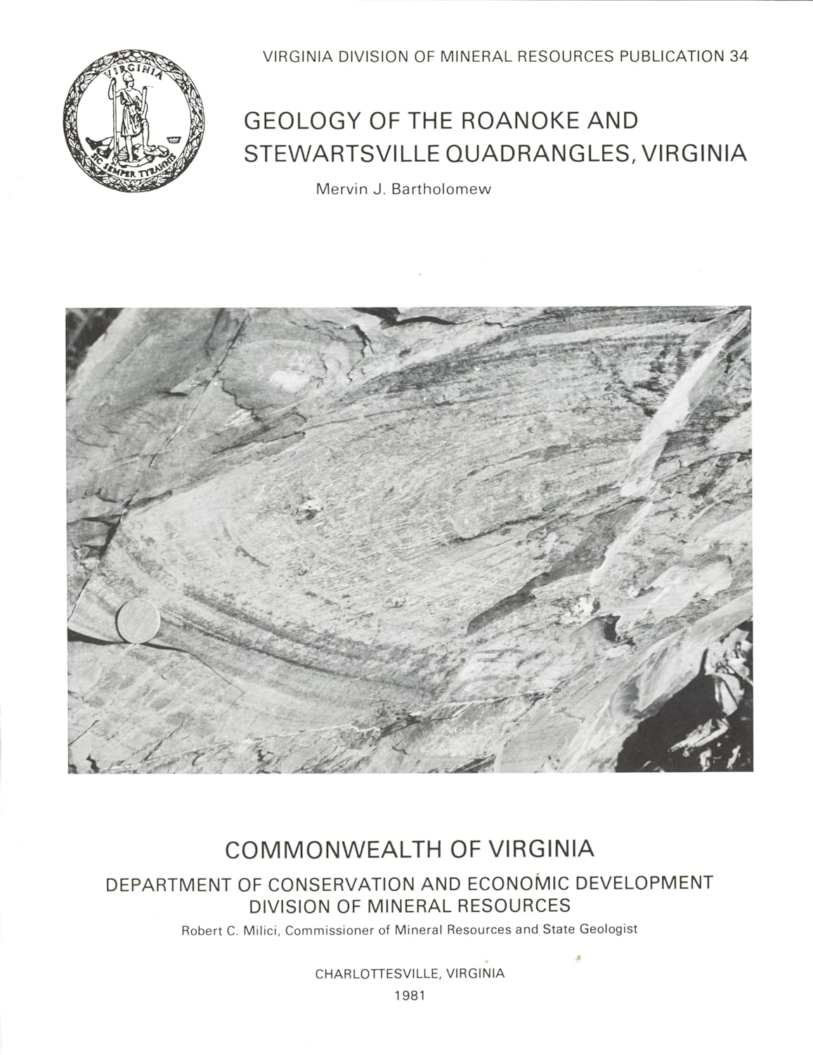 Geology of the Roanoke and Stewartsville quadrangles, Virginia ...
