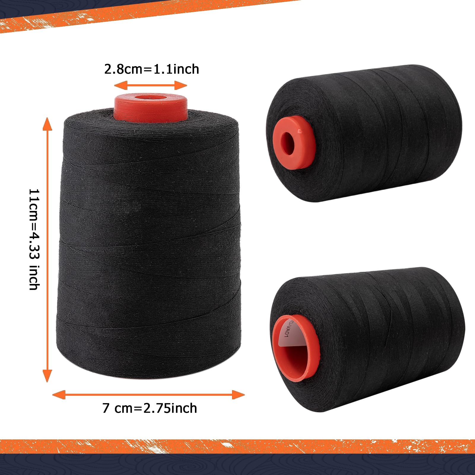 Snapklik.com : UNINOVA Meta-Aramid Sewing Thread: Heat & Flame ...
