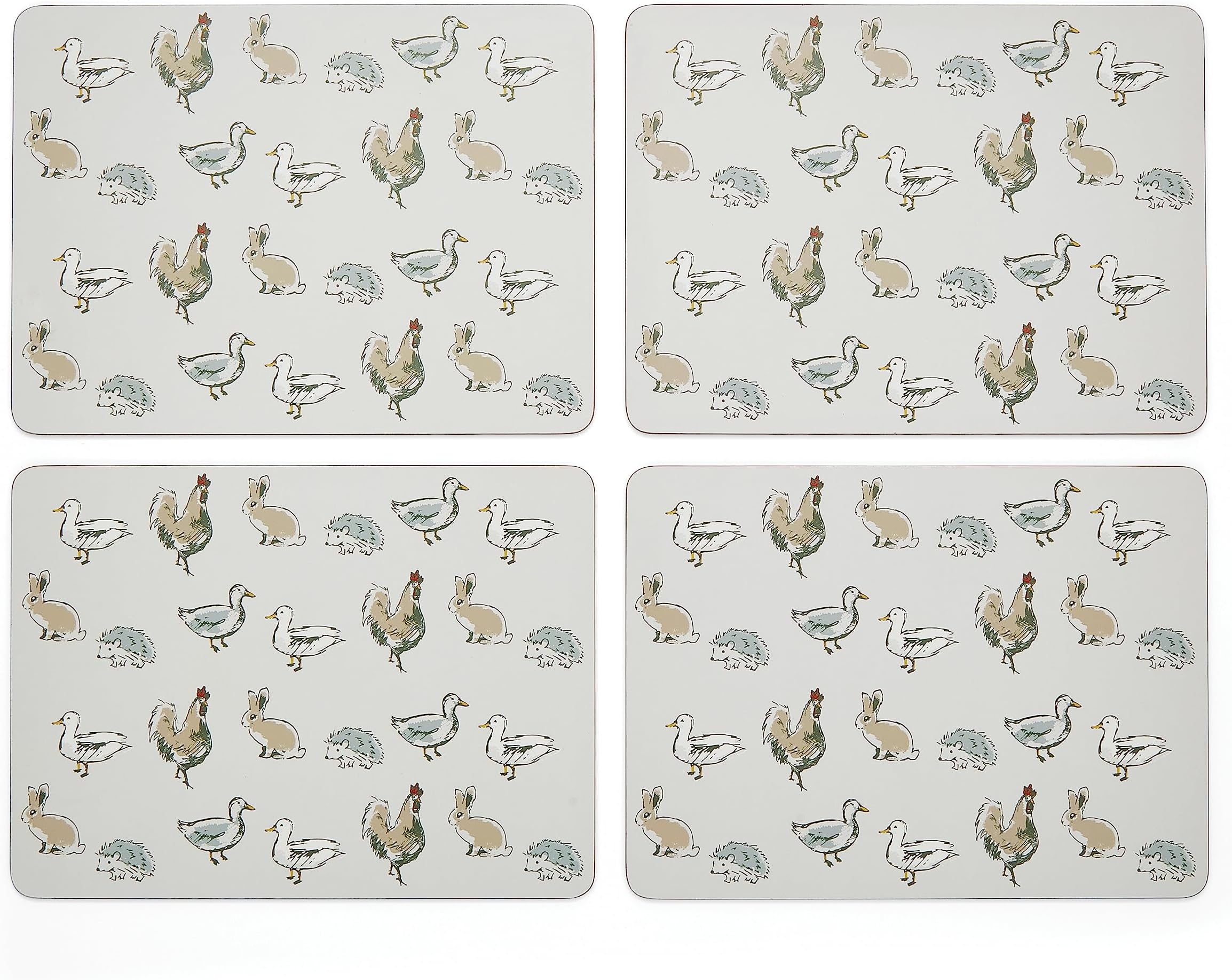 Cooksmart Pack of 4 Table Place Mats | Place Mats For Table With ...
