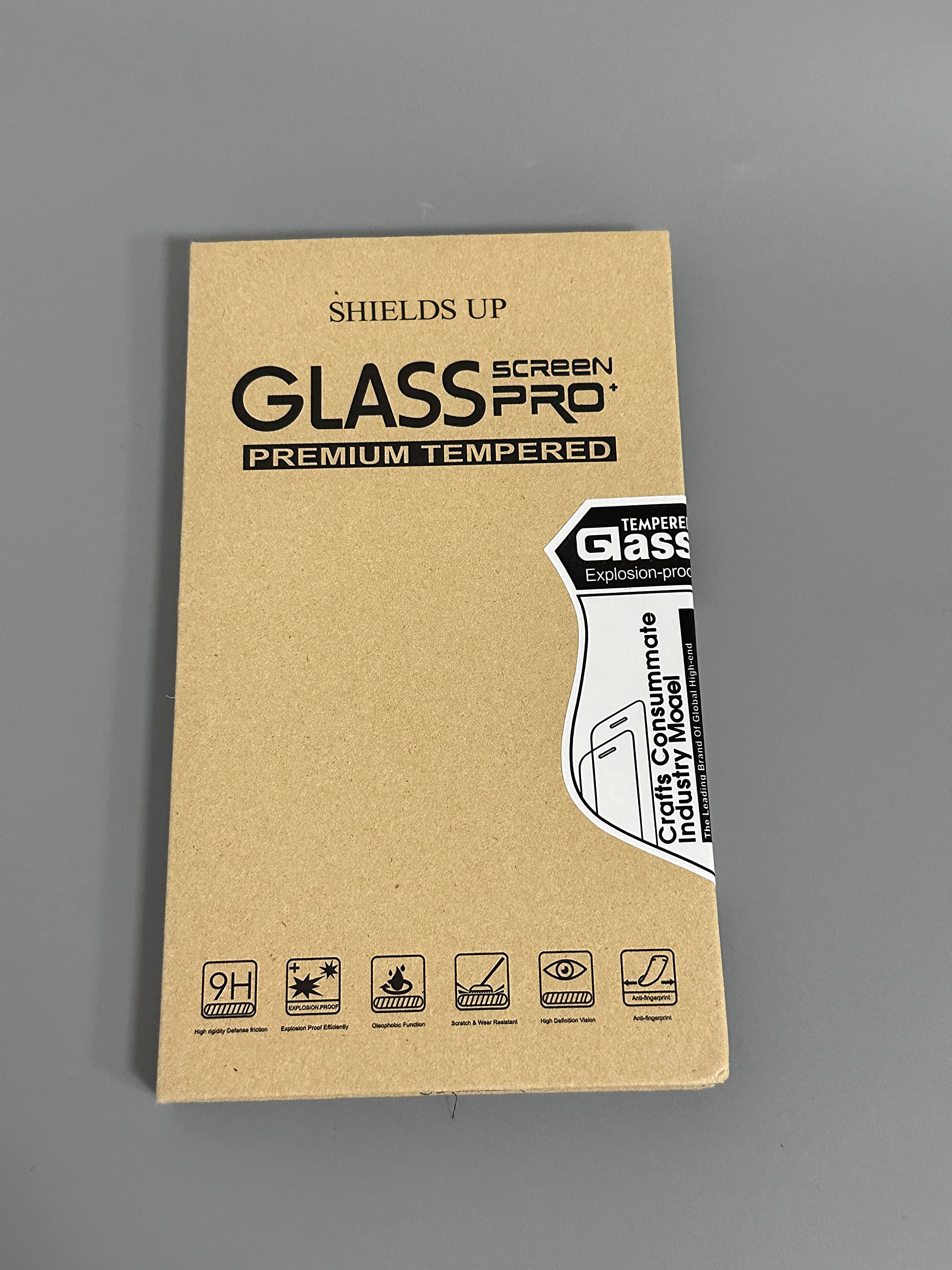 SHIELDS UP Screen Protectors Comprised of Tempered Glass Adapted for ...