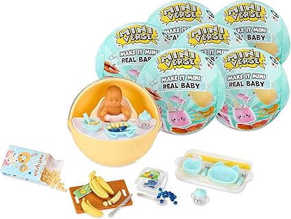 Amazon.com: Make It Mini Real Baby Make It Mini Baby Food (6 Pack) Mini ...