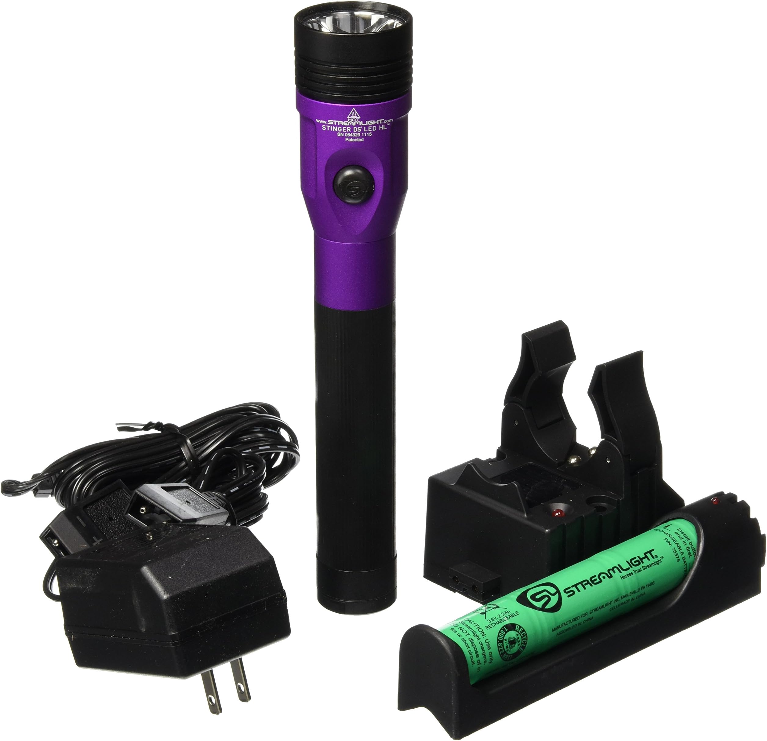 Streamlight 75483 Stinger LED HL - Light Only, Purple - Amazon.com