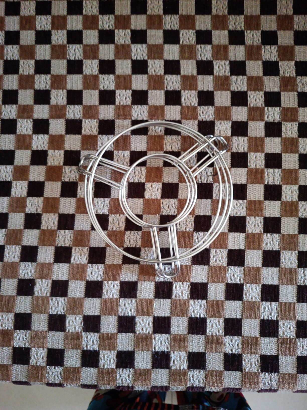 Buy Stainless Steel Round Table Ring, Hot Pot Stand, Hot Pan/Vessel ...