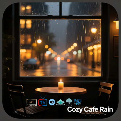 Cozy Fireplace & Rainy Nights: Relaxing Screensavers for Fire TV ...