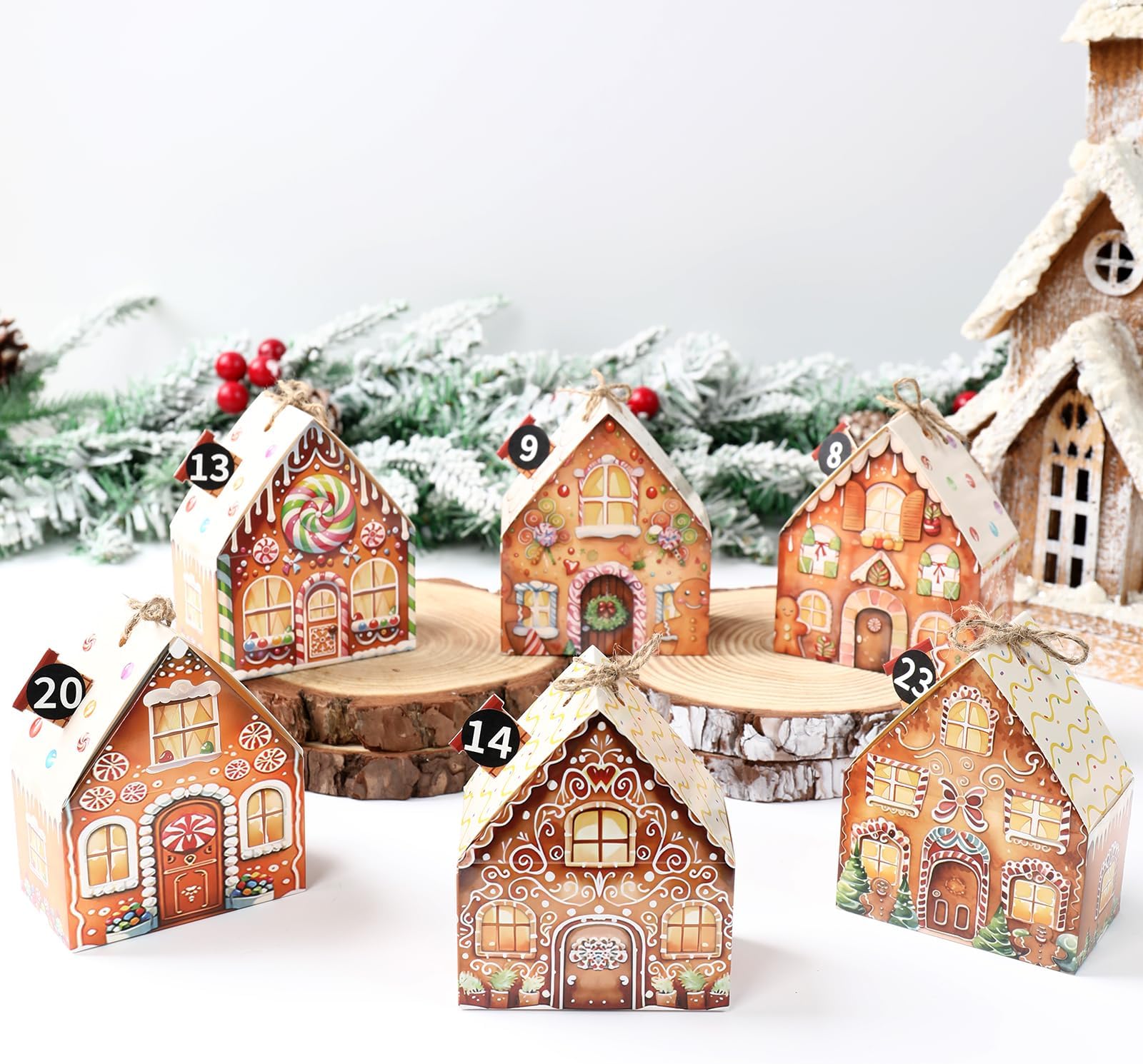 Amazon.com: Watersay 24 Empty Advent Calendar Boxes to Fill 2024 ...