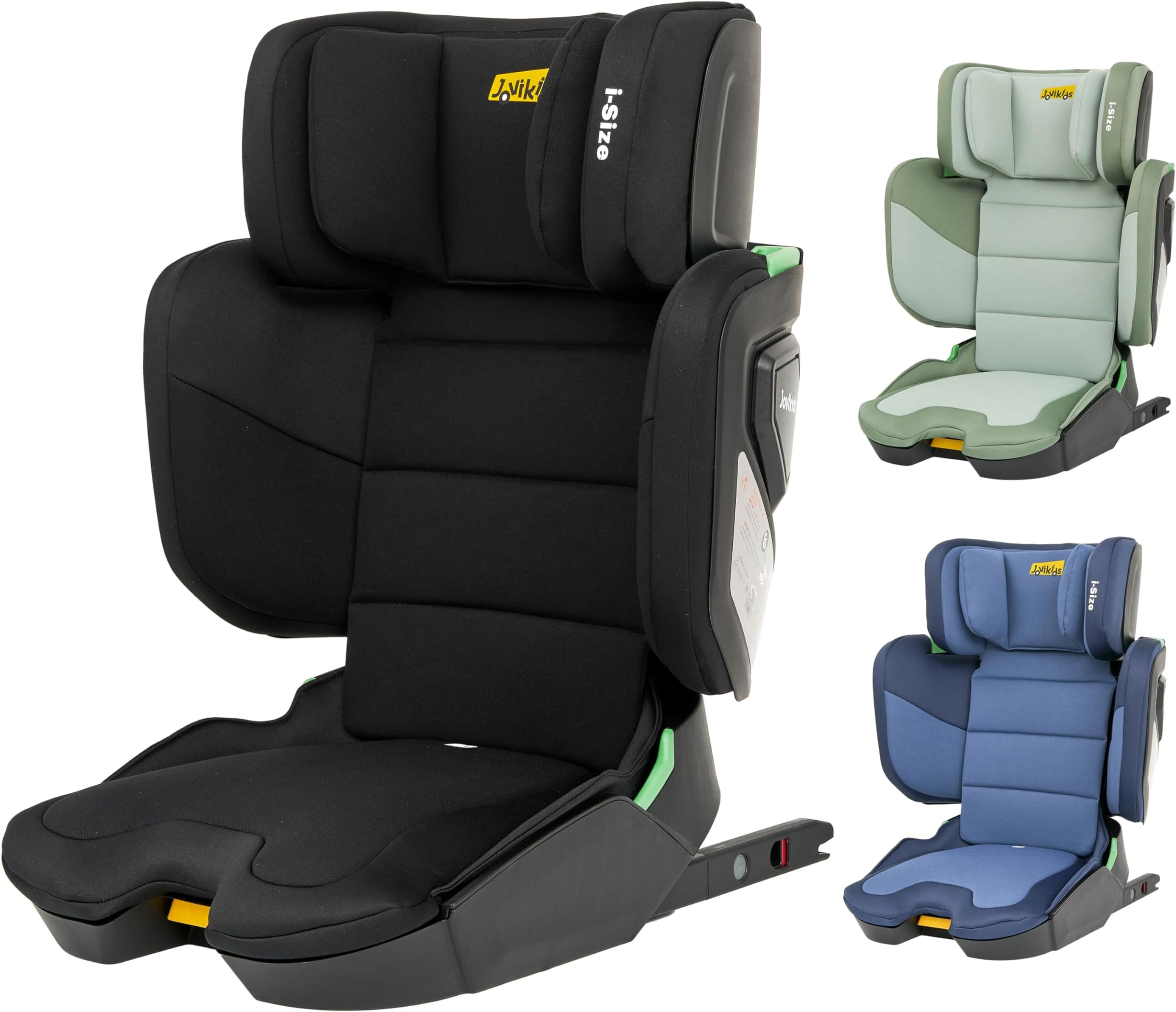 Jovikids Rober i-Size Booster Seat with ISOFIX, Suitable for Kids 100 ...