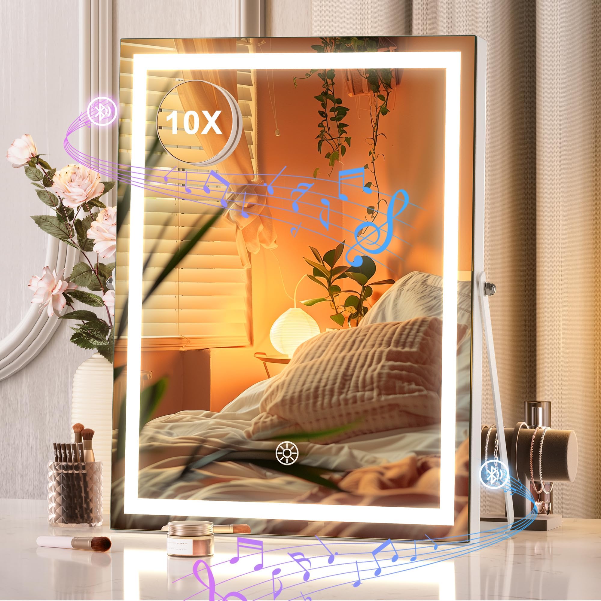 Amazon.com : HiMirror Himirror Slide: Smart Makeup Mirror With Skin ...