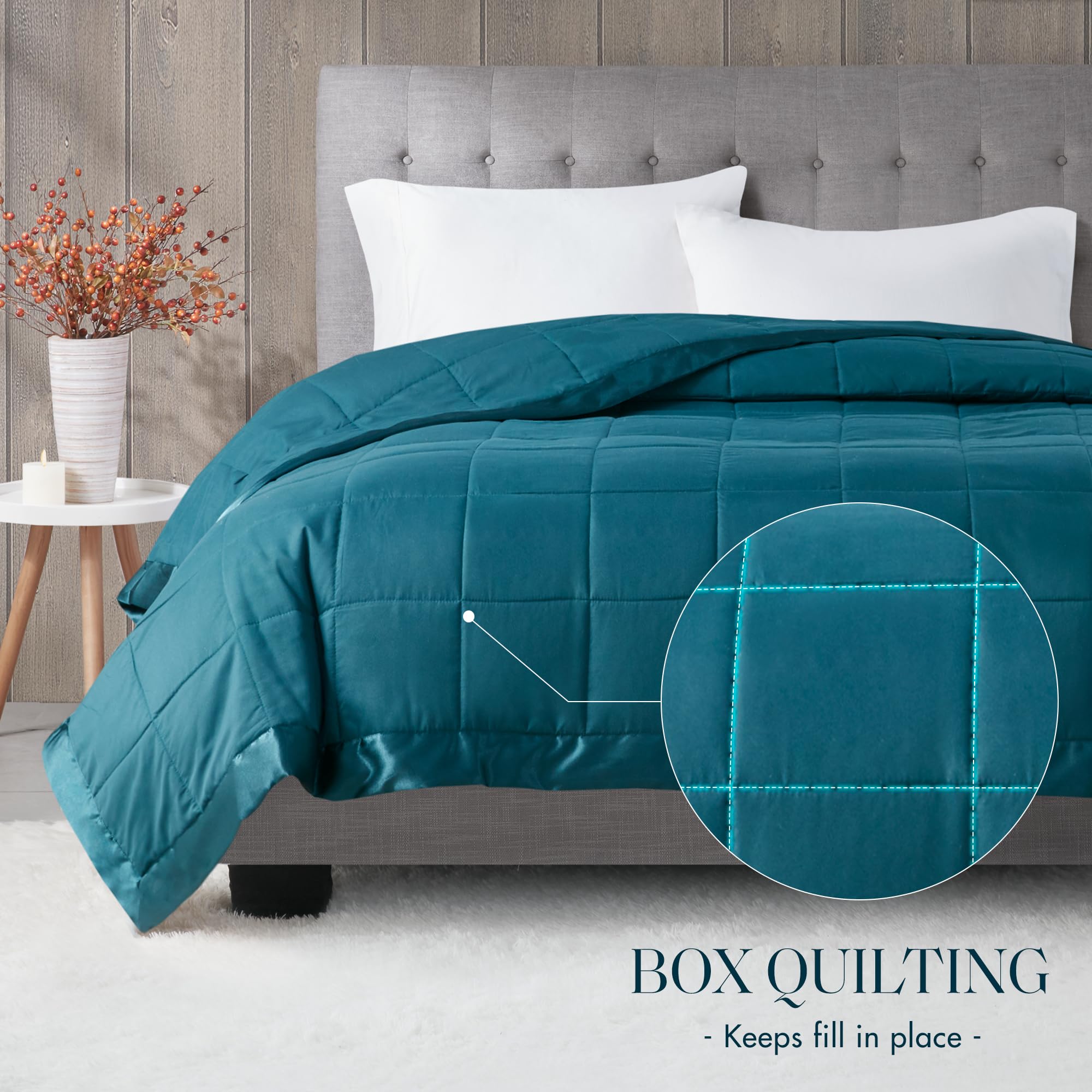 Madison Park Windom Down Alternative Blanket, Premium 3M Scotchgard ...