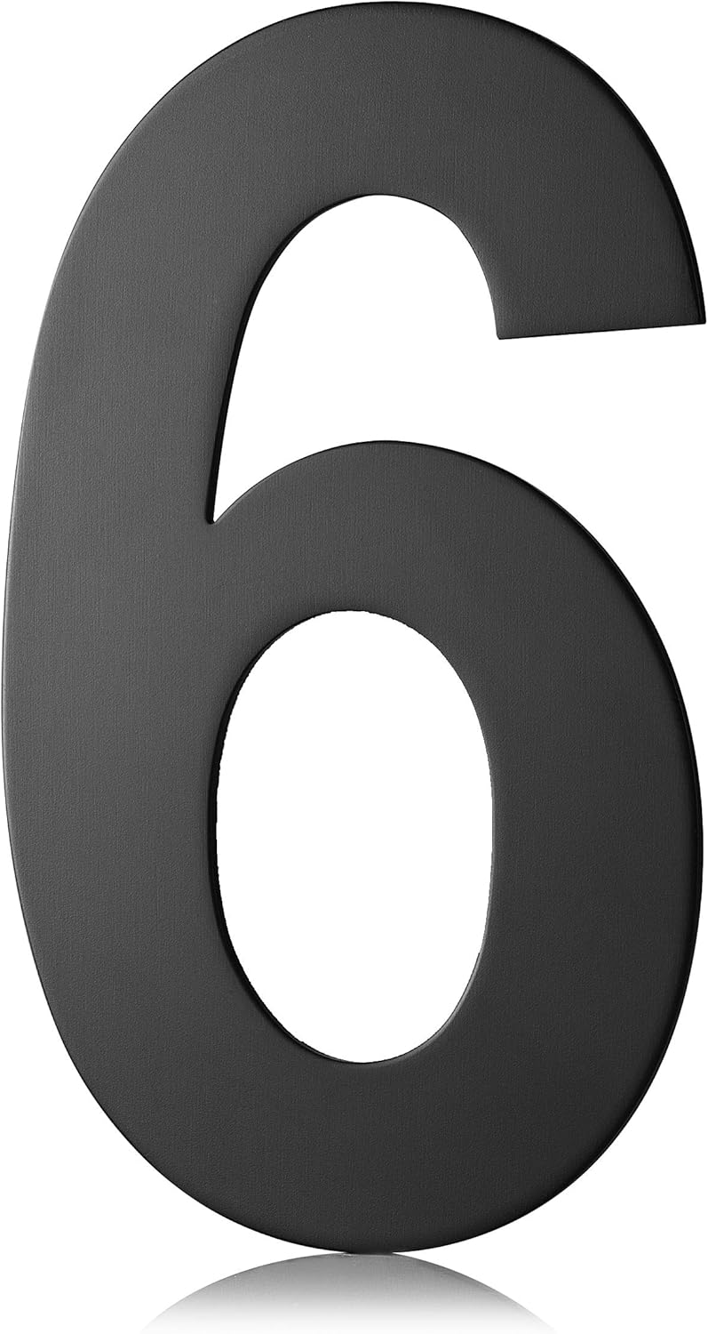 Amazon.com: Modern House Door Mailbox Address Number Floating Stainless ...