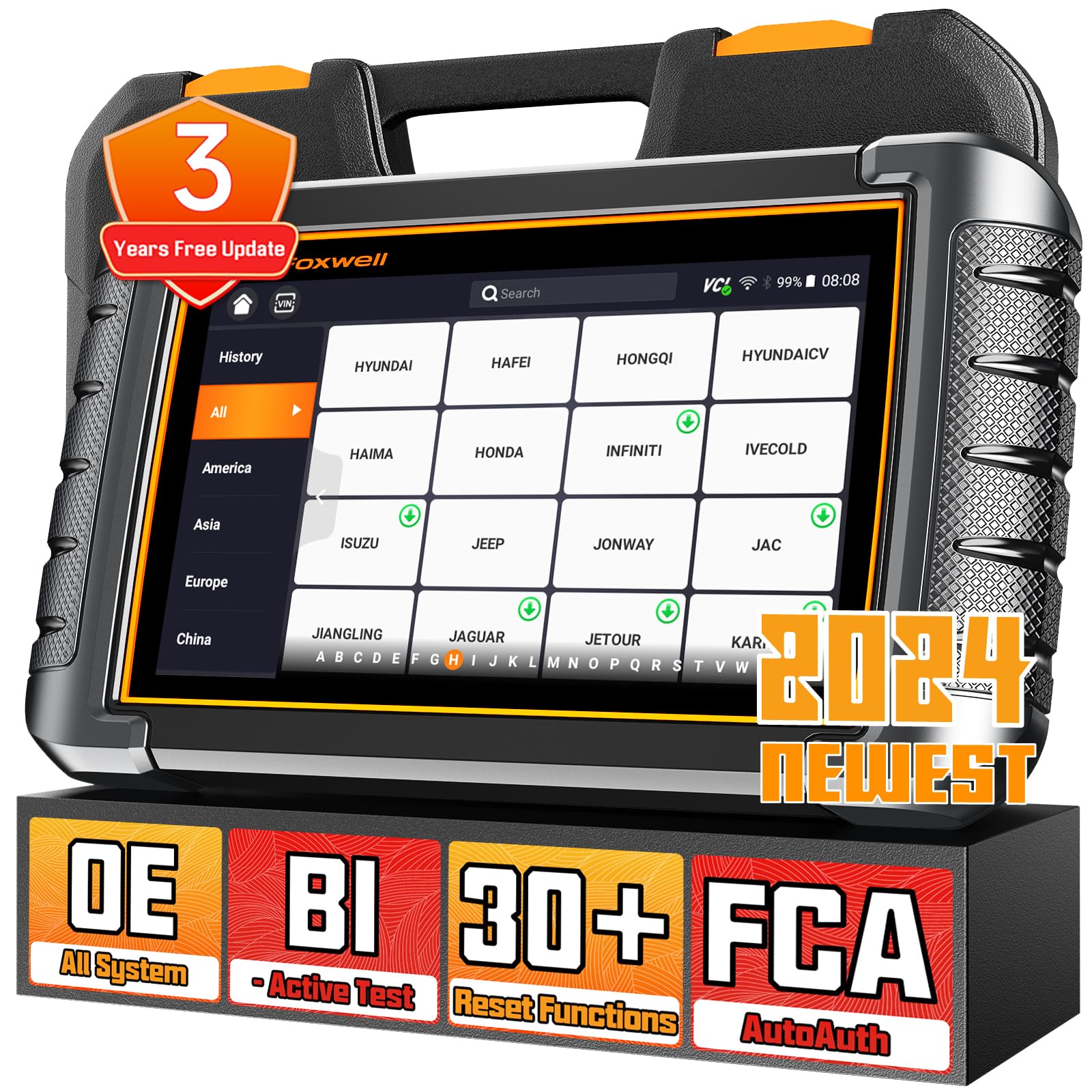 Buy FOXWELLNT809 Scanner Bidirectional Scan Tool, Automotive Scanner ...