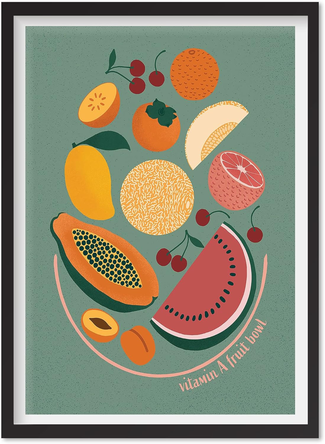 Amazon.com: Stay Healthy Food Poster Eat Good Feel Good Wall Arts Boost ...