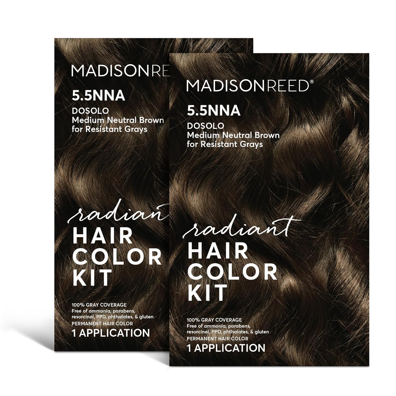 Amazon.com : Madison Reed Radiant Hair Color Kit, Medium Neutral Brown ...