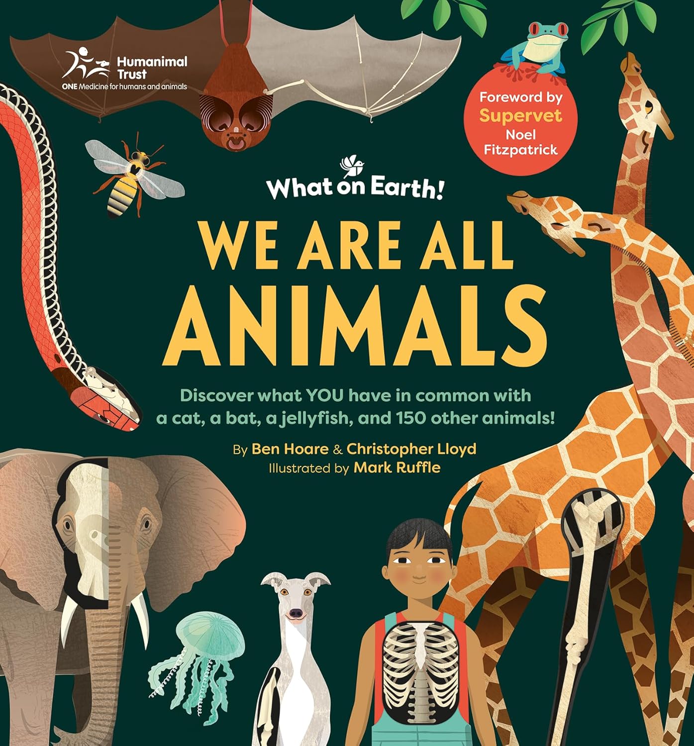 We are All Animals: Discover what YOU have in common with a cat, a bat ...