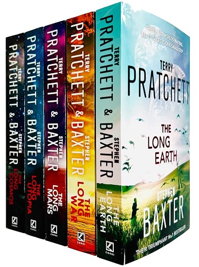 The Long Earth Series 5 Books Collection Terry Pratchett and Stephen ...