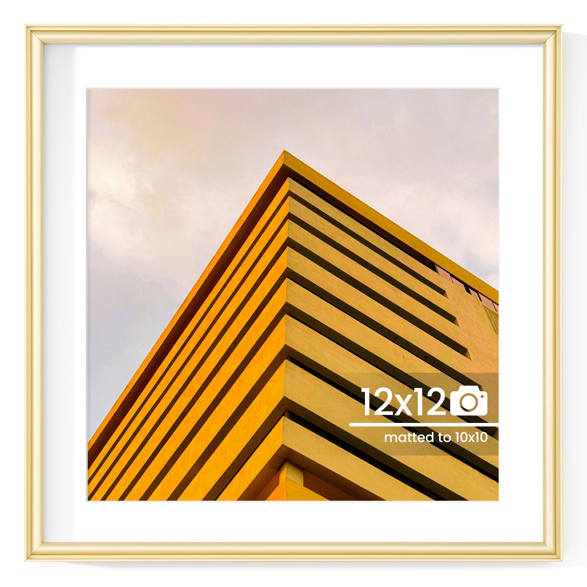 Amazon.com - RICHFOCUS 12x12 Metal Picture Frame | 12x12 Aluminum Frame ...