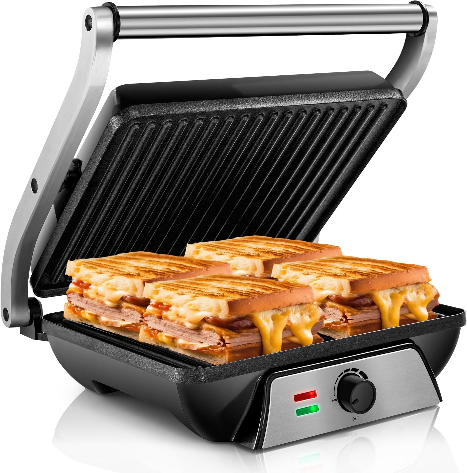 Amazon.com: Cuisinart GR-35 Griddler Compact: Electric Contact Grills ...
