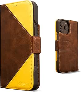 Amazon.com: Dreem Fibonacci Wallet Case for iPhone 16 Pro Max | 3-in-1 Detachable Vegan Leather ...