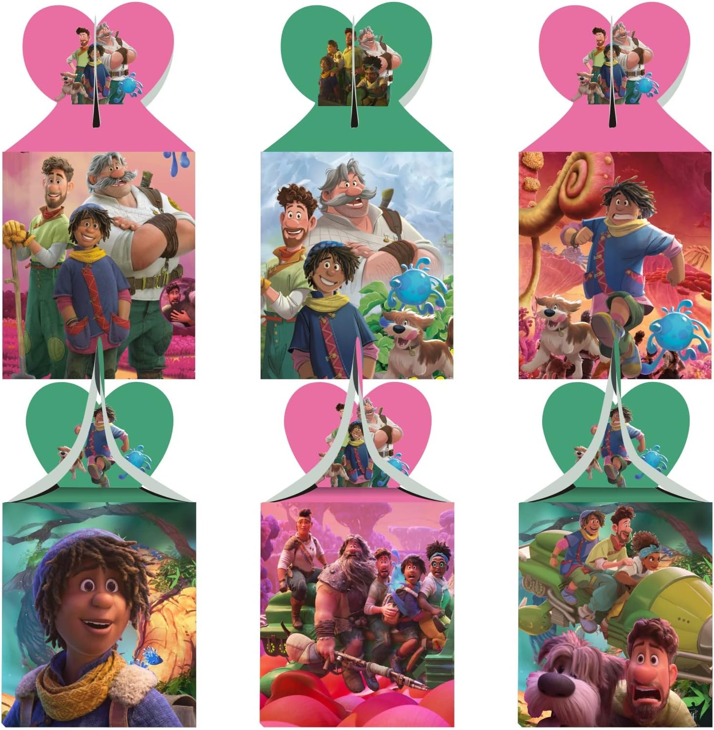 Amazon.com: ULGIX Strange World Party Favor Gift Boxes, Strange World ...