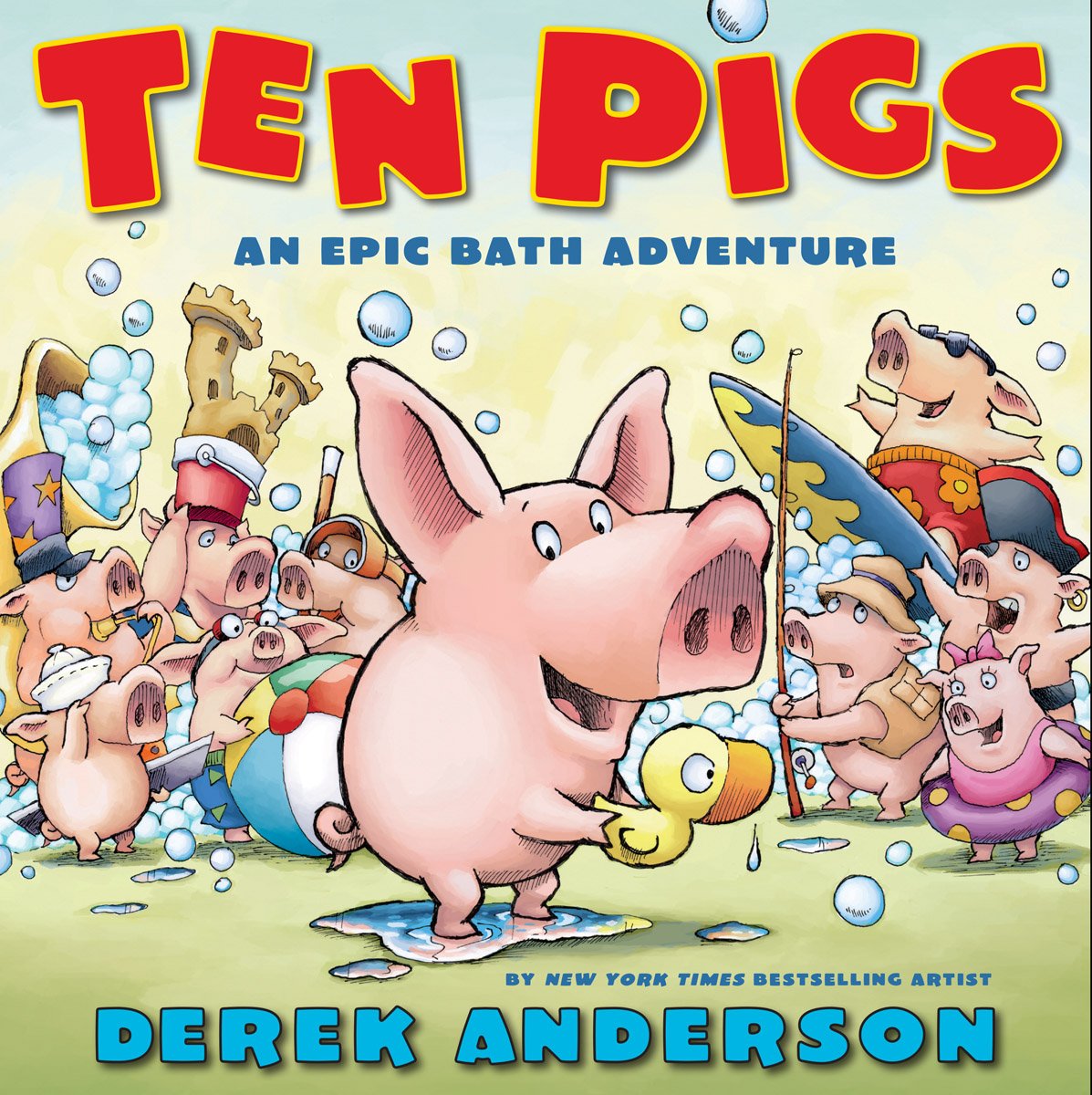 Amazon.com: Ten Pigs: An Epic Bath Adventure: An Epic Bath Adventure ...