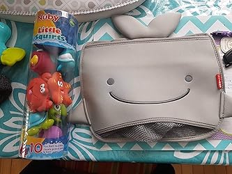 Skip Hop Bath Toy Storage, Moby Corner Hang Toy Organizer, Grey ...