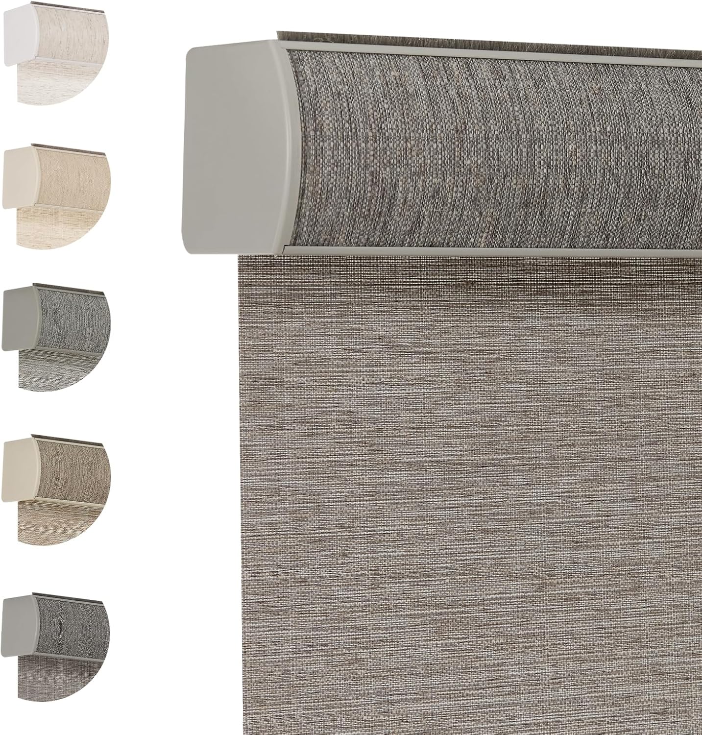 Amazon.com: Xidamen Custom Size Light Filtering Roller Shades Cordless ...