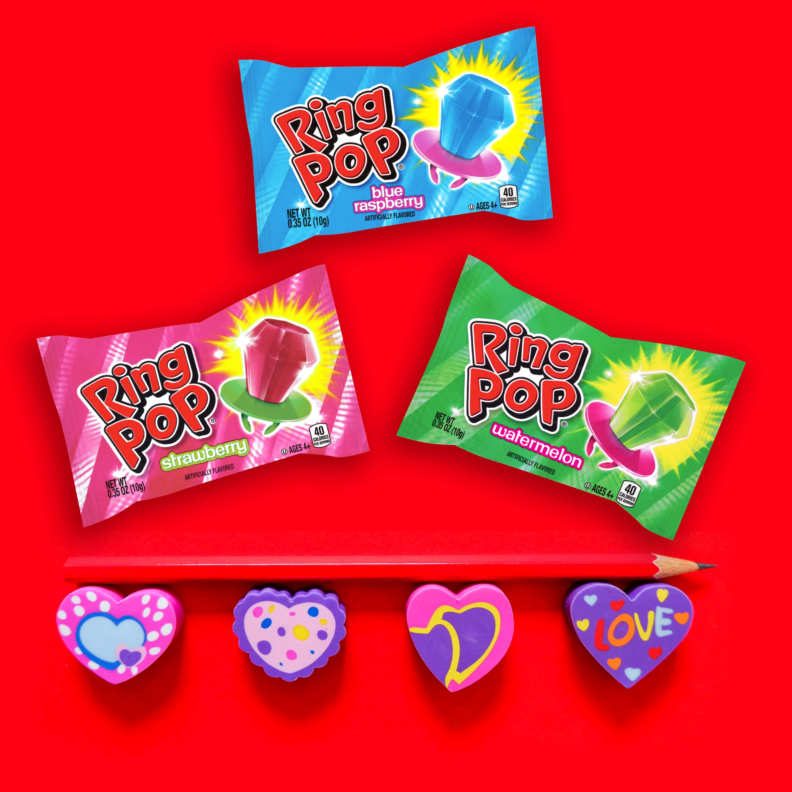 Snapklik.com : Ring Pop Individually Wrapped Bulk Lollipop Variety ...