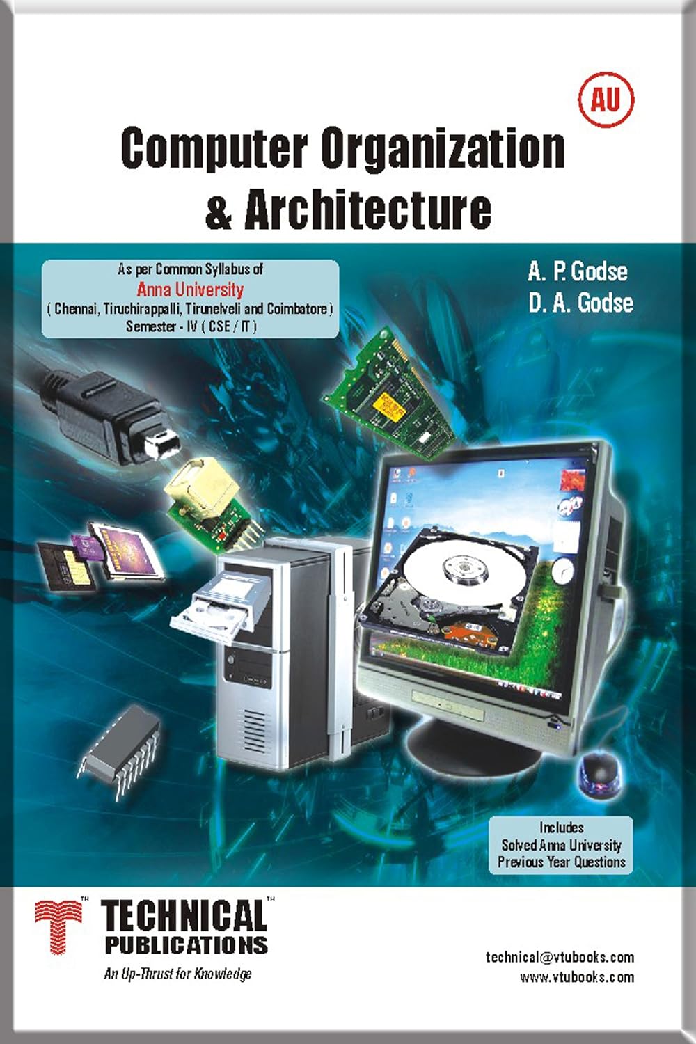 Amazon.com: Computer Organisation and Architecture: 9789350380017: A.P ...