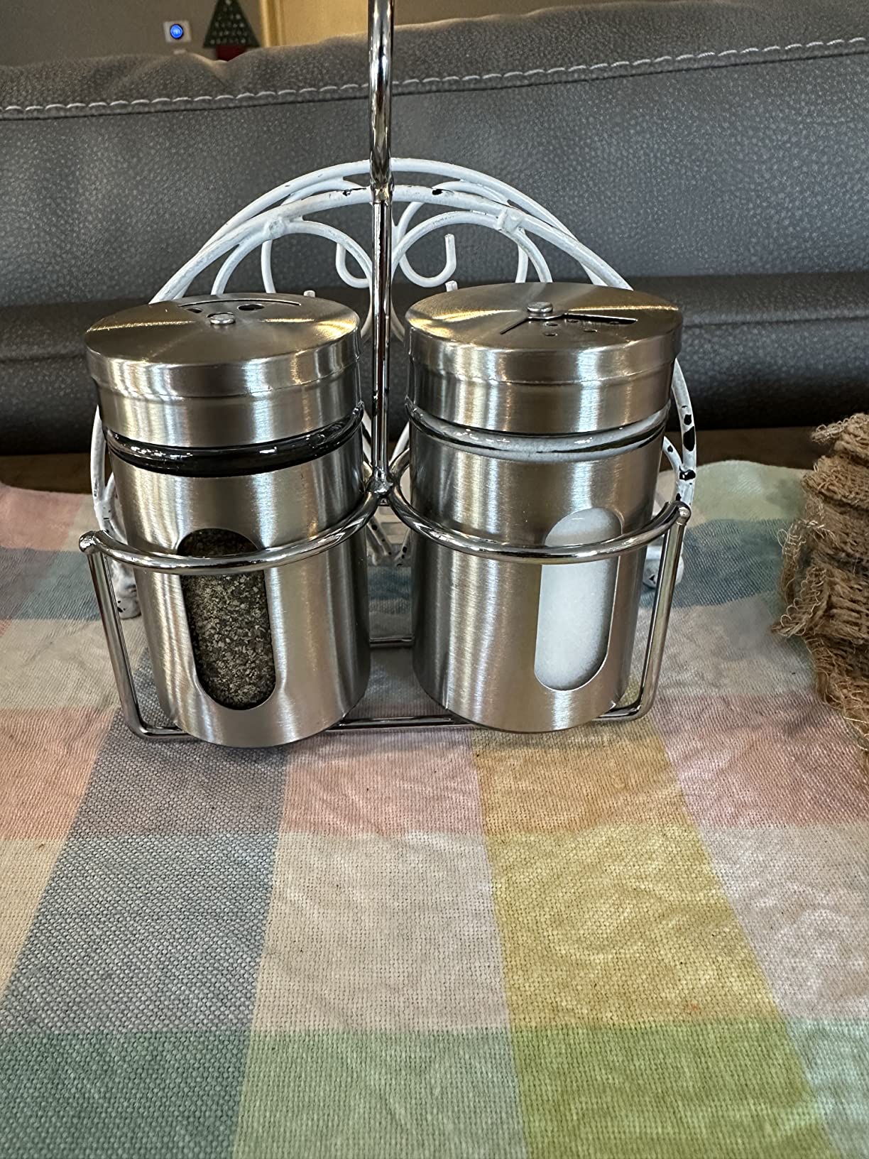 Amazon.com: Luciano Housewares Kitchen Essential Stainless Steel Salt ...