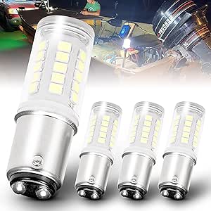 Amazon.com: BA15D Boat Light Bulbs Marine LED Bulb for Navigation ...