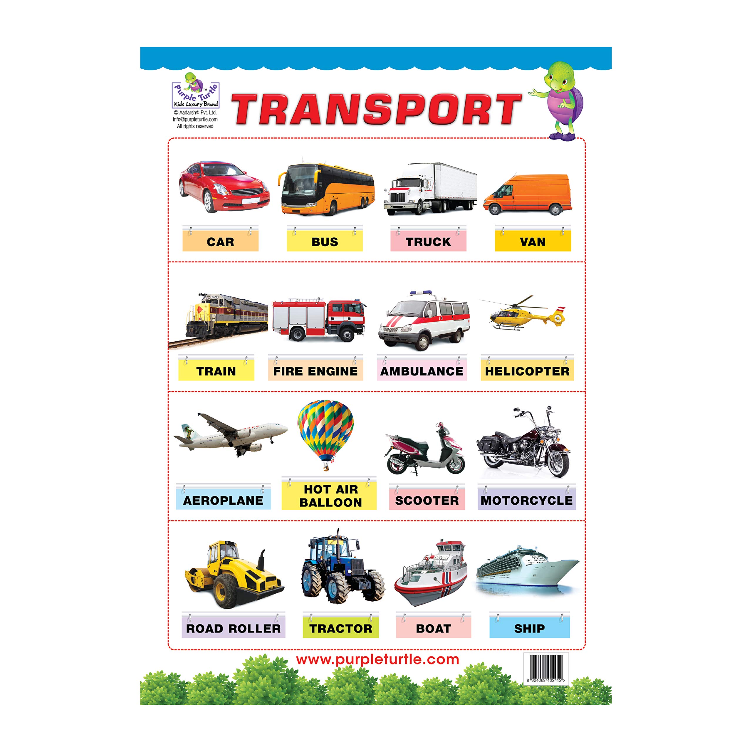 Buy TRANSPORT CHART Book Online at Low Prices in India | TRANSPORT ...