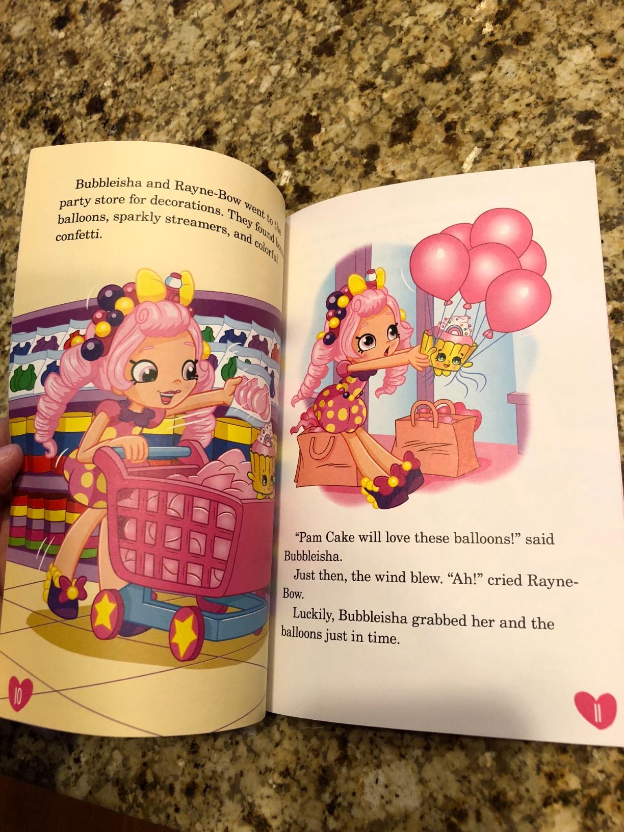 The Birthday Surprise (Shopkins: Shoppies: Level 2 Reader): Stephens ...
