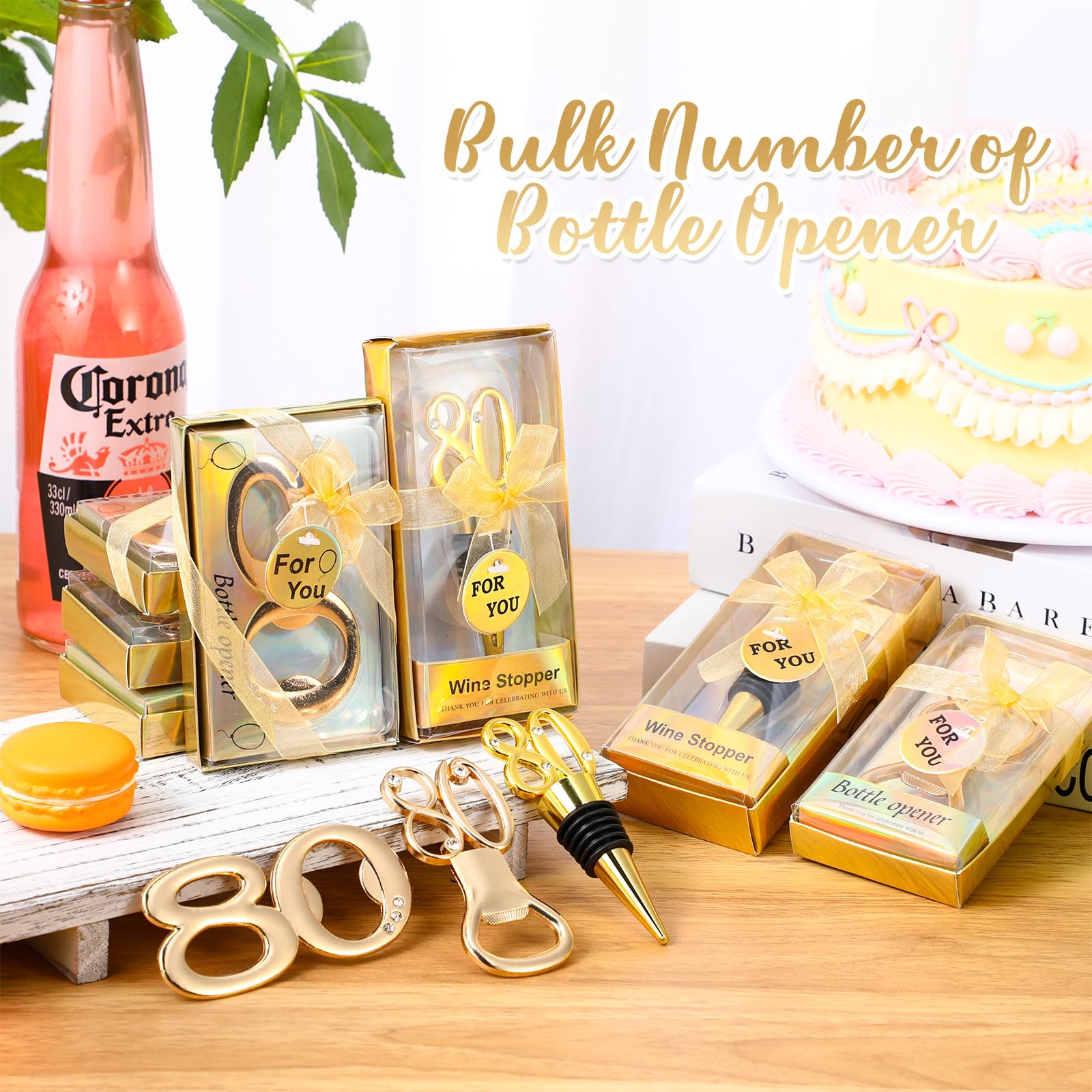 Snapklik.com : Hushee 30 Pcs Birthday Party Bottle Openers Wine ...