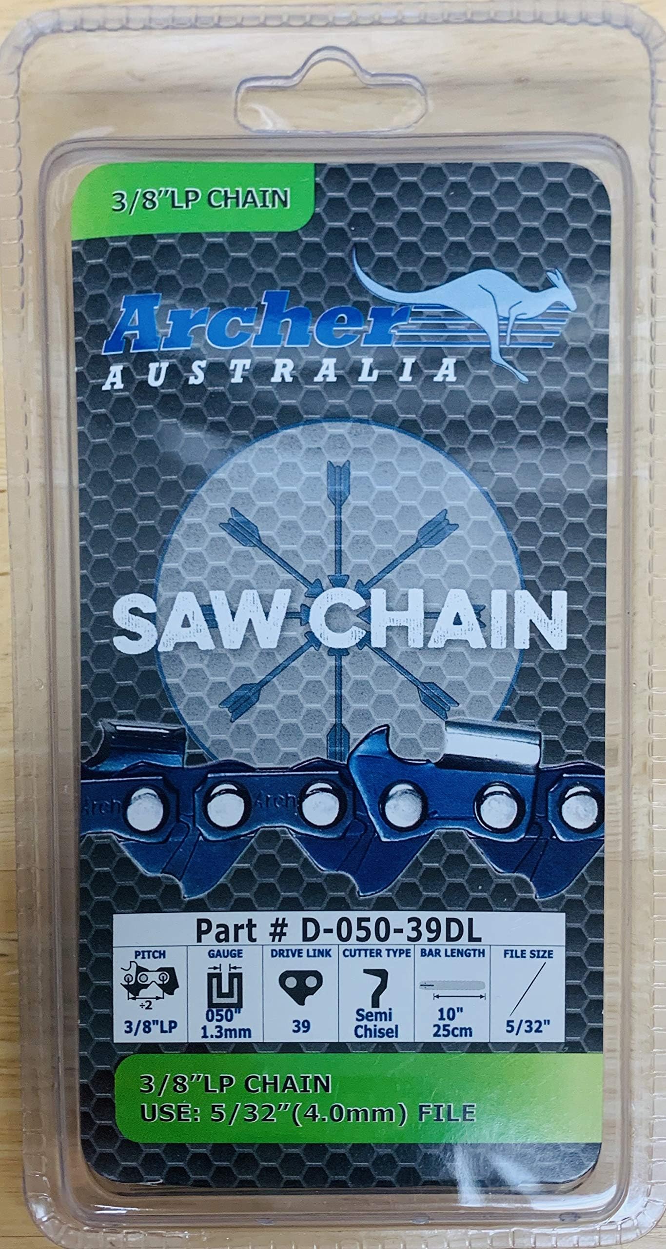 Amazon.com: 10" Archer Chainsaw Saw Chain Remington 108526-01 106890-02 ...