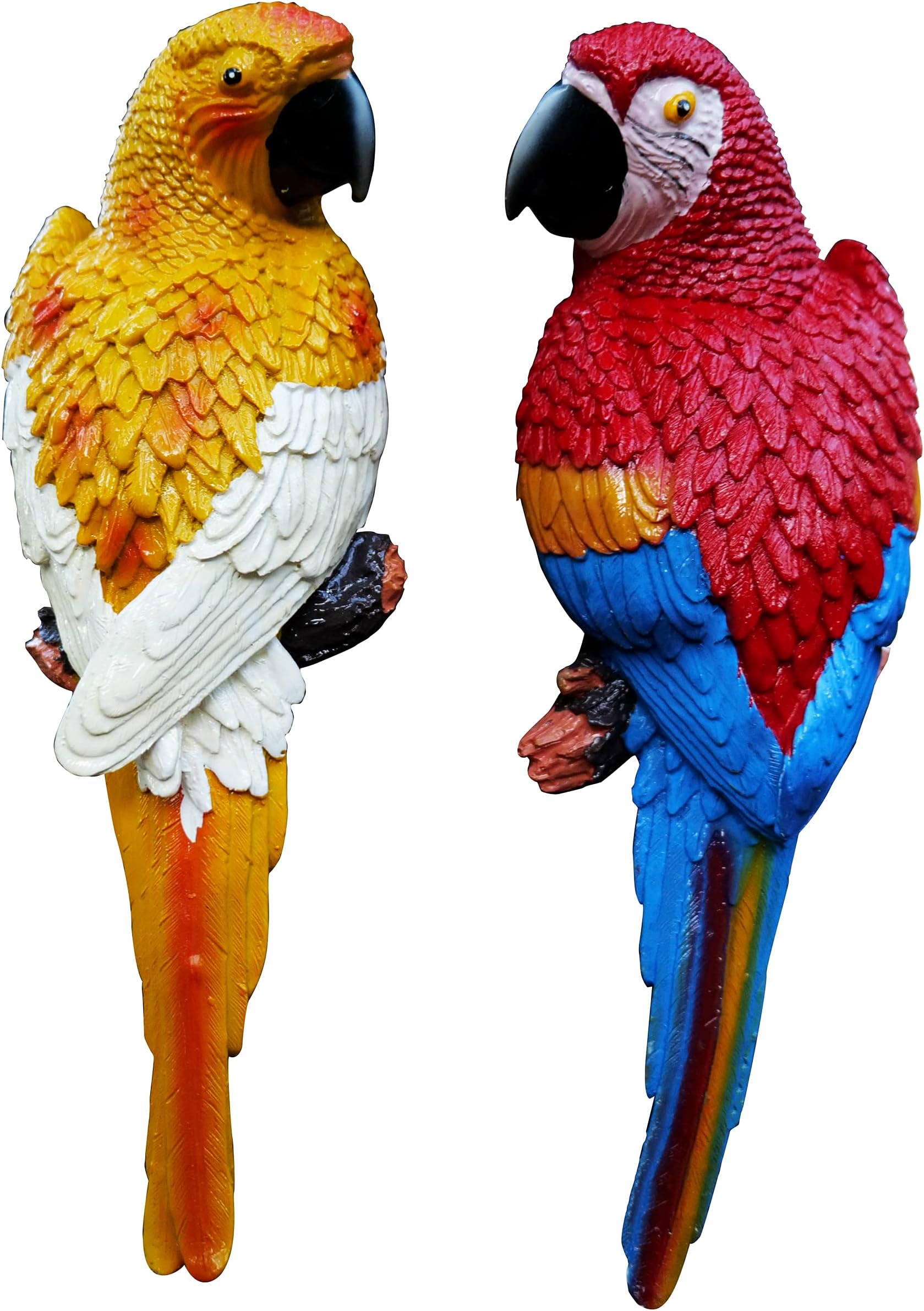 Amazon.com: Dlfghos 2 Pcs Toucan Statue Outdoor Decor Lifelike Garden ...