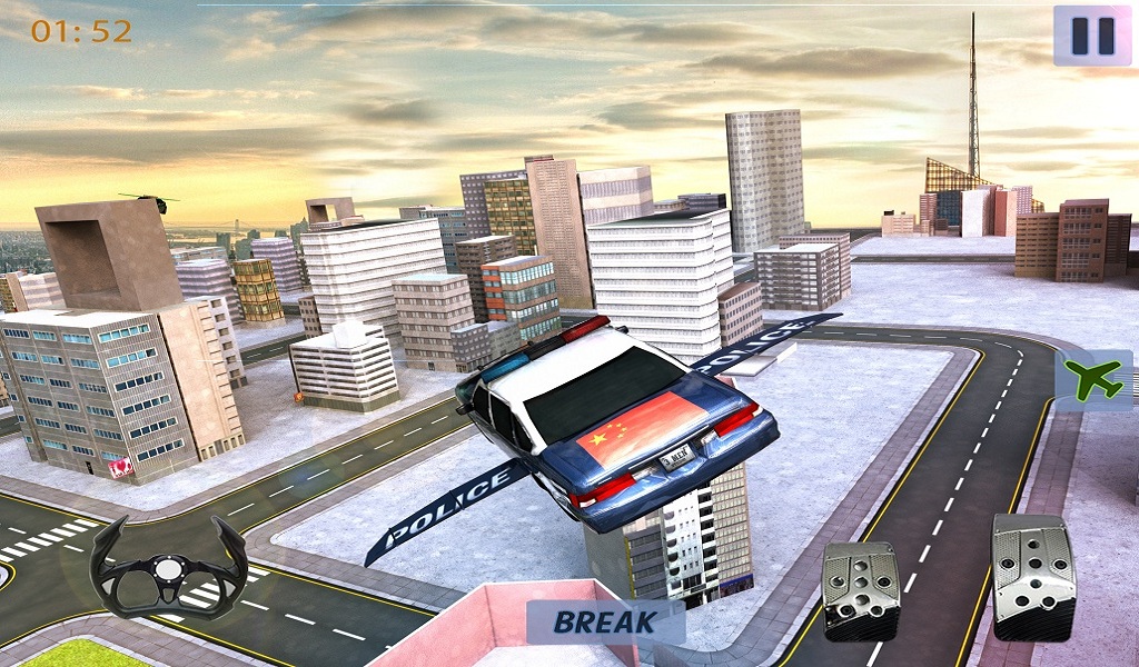 police flying car simulator - App on Amazon Appstore