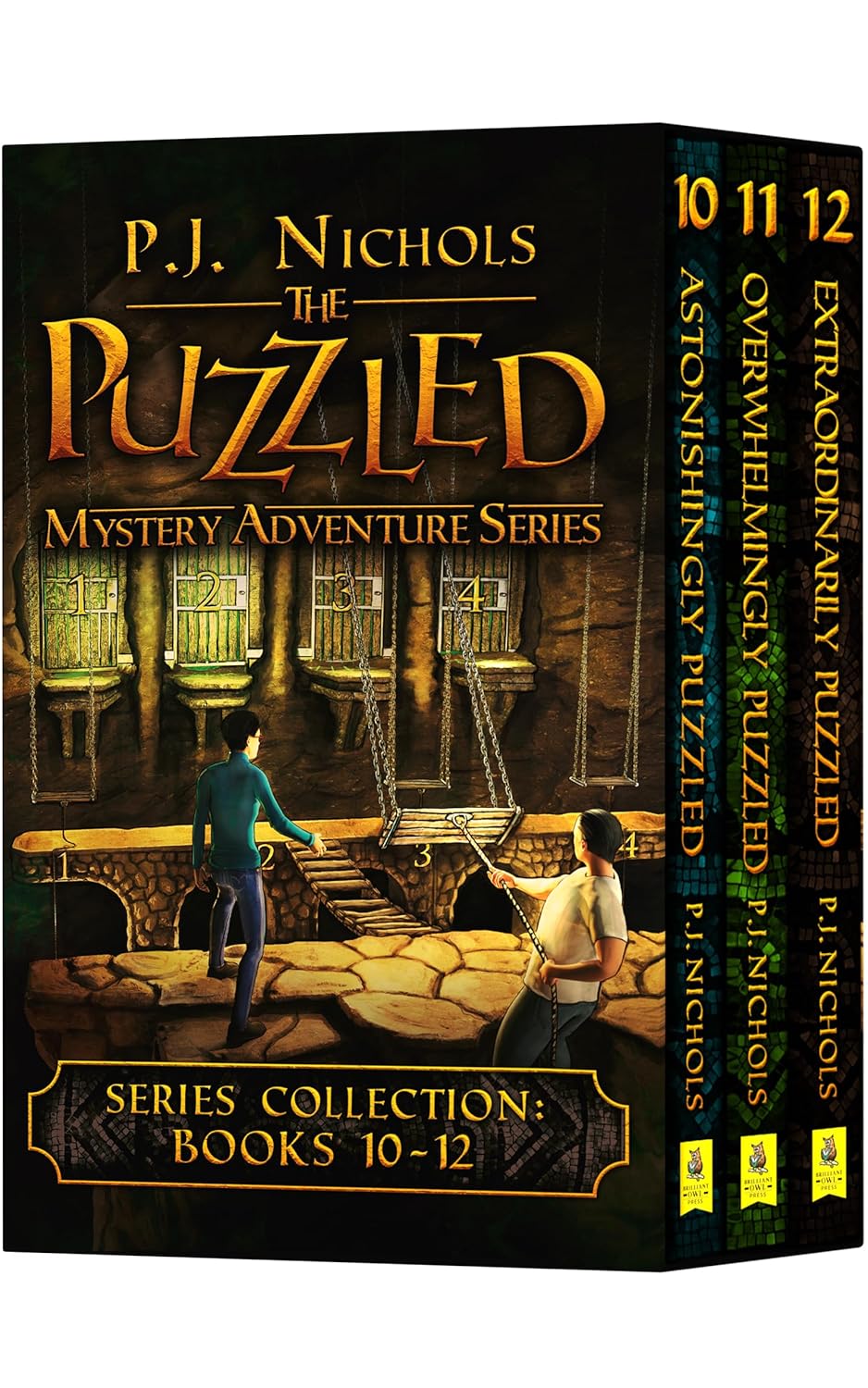 Amazon.com: The Puzzled Mystery Adventure Series: Books 10-12: The ...