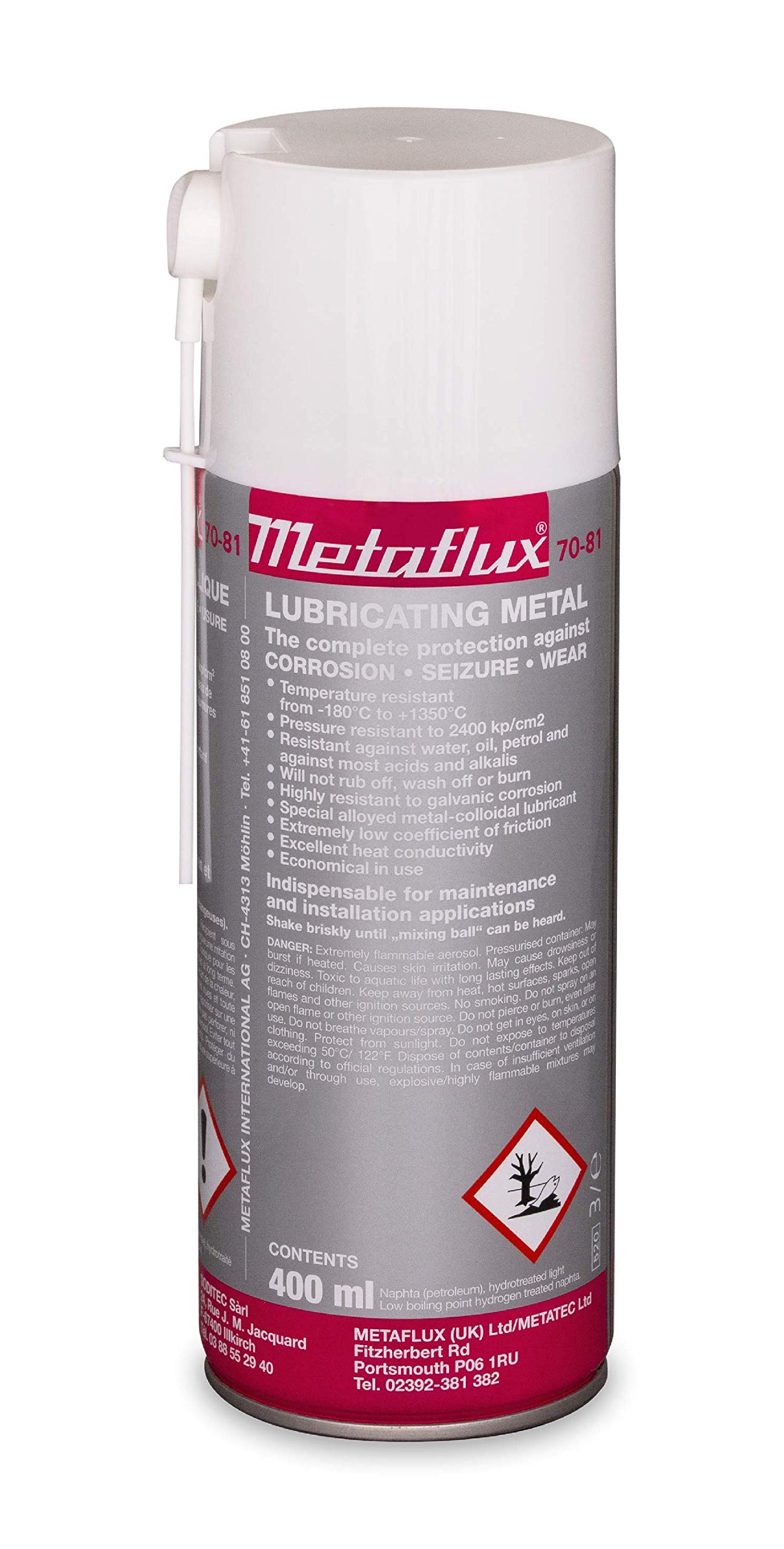 Metaflux Titanium Metal Lubricant 70 81 Corrosion Inhibitor Industrial ...
