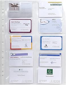 Exacompta - Ref. 55046E - Zakje van 10 geperforeerde showtassen voor ...