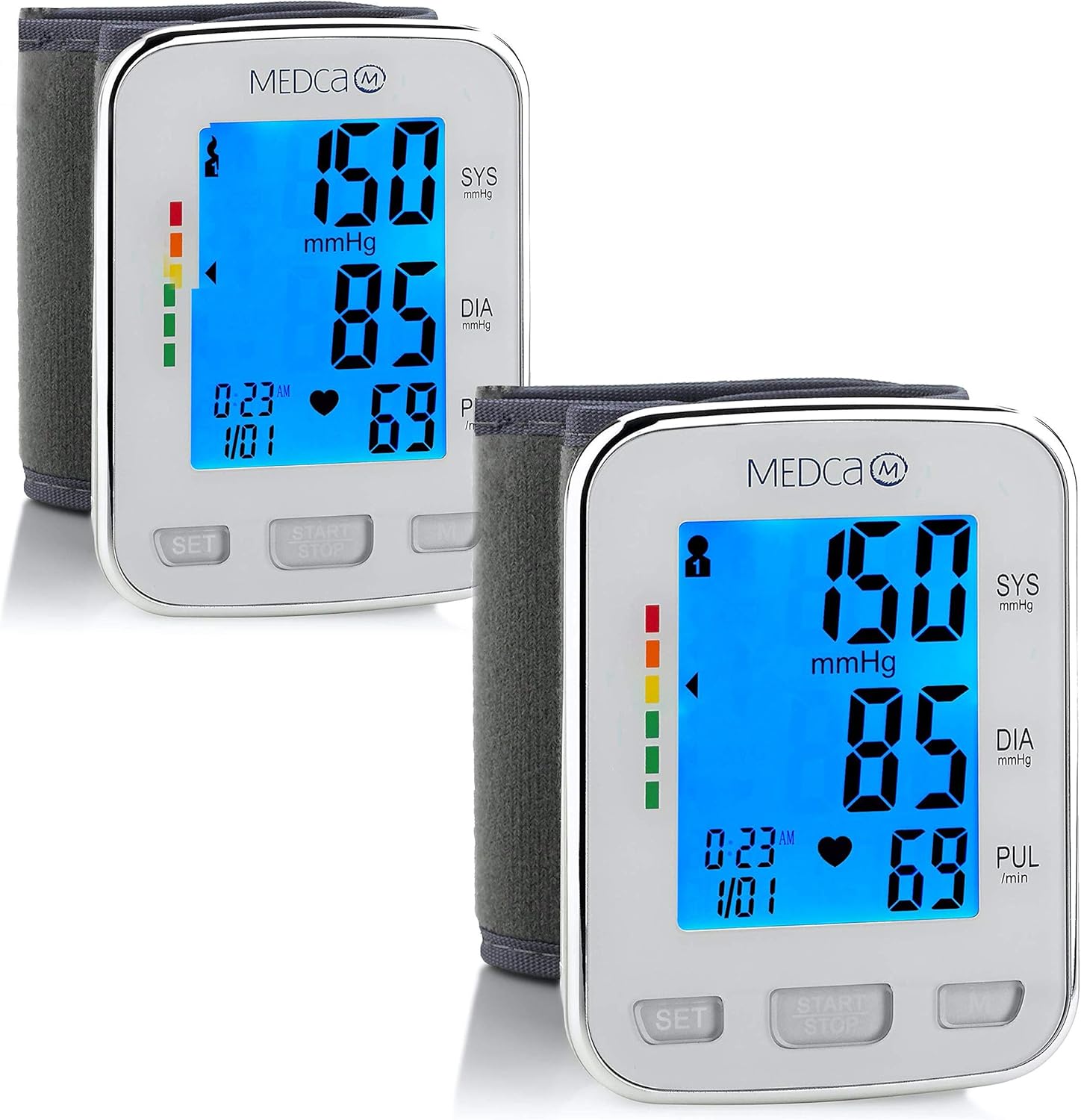Blood Pressure Cuff Wrist - (Pack of 2) Blood Pressure Monitor and ...