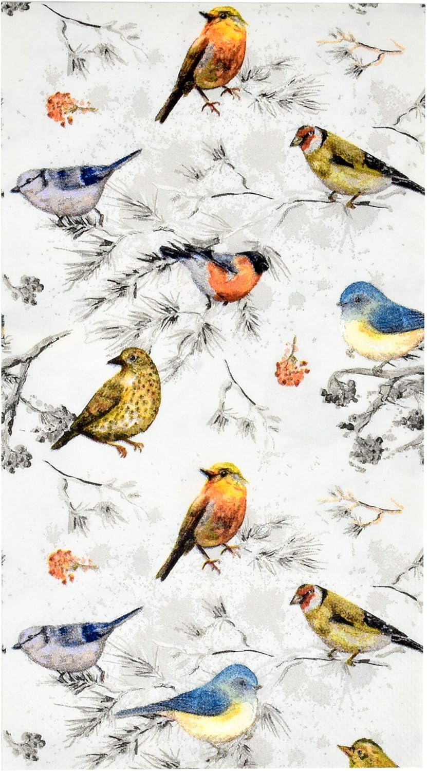 Amazon.com: Gift Boutique Bird Guest Napkins Disposable Paper Towels ...
