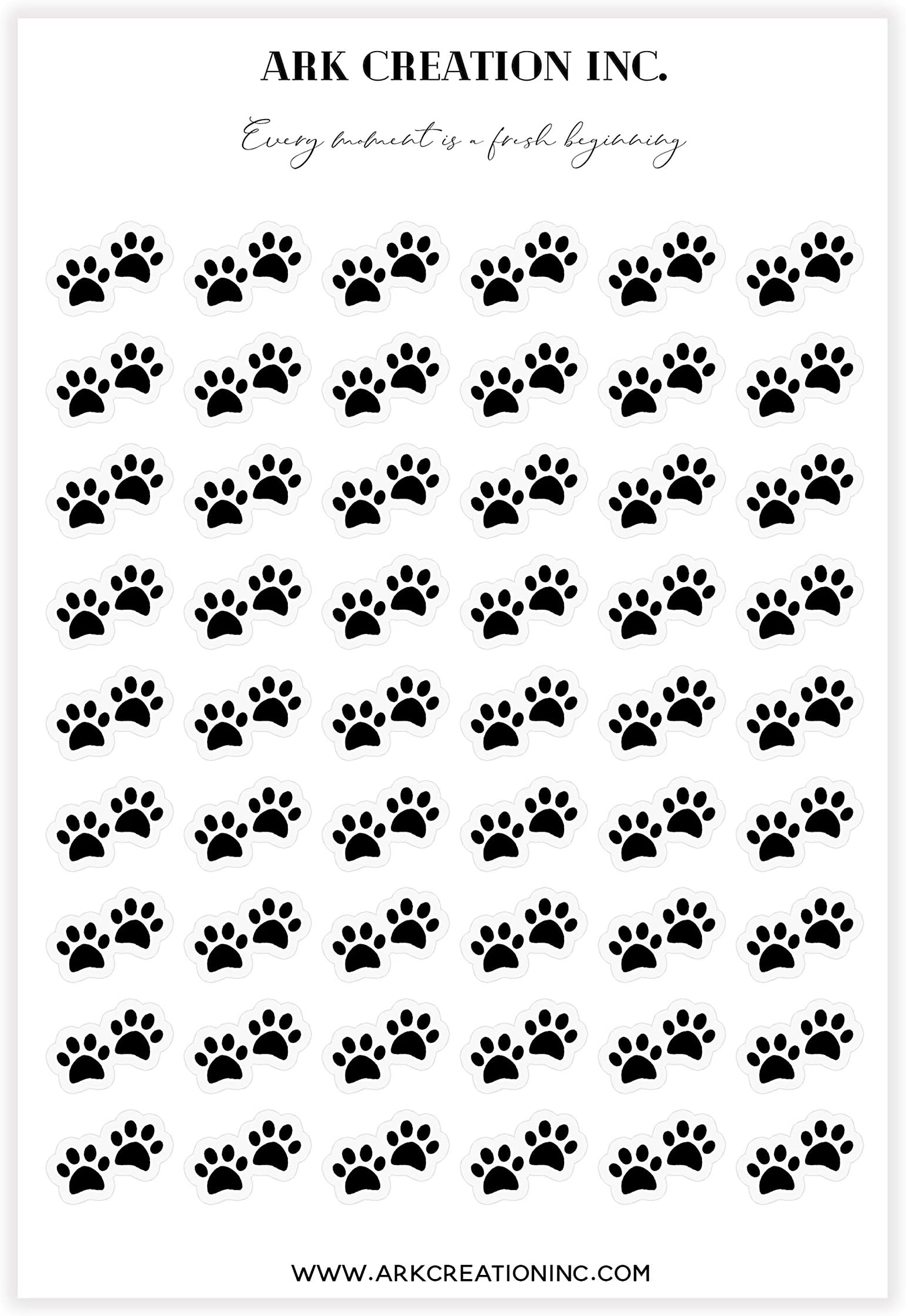 Amazon.com: Print Planner Stickers, 120 Clear Cat Dog Pet Planner ...