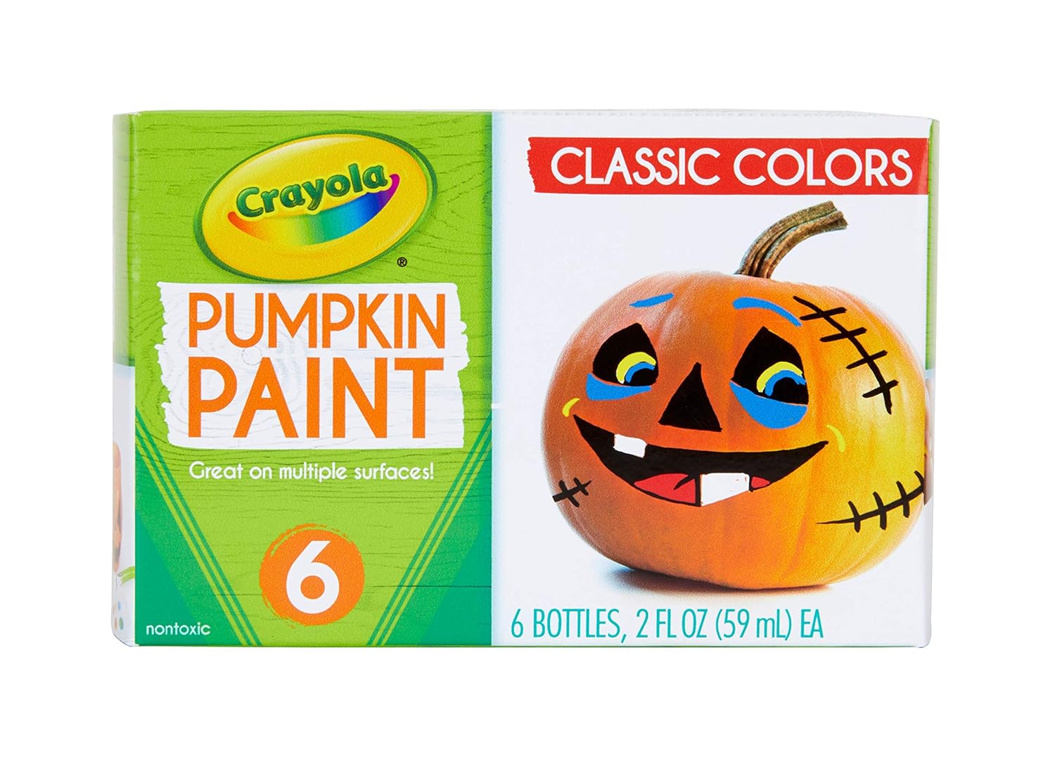Crayola Pumpkin Paint Kit Acrylic Paints In Classic Colors Halloween crayola-pumpkin-paint-kit-acrylic-paints-in-classic-colors-halloween