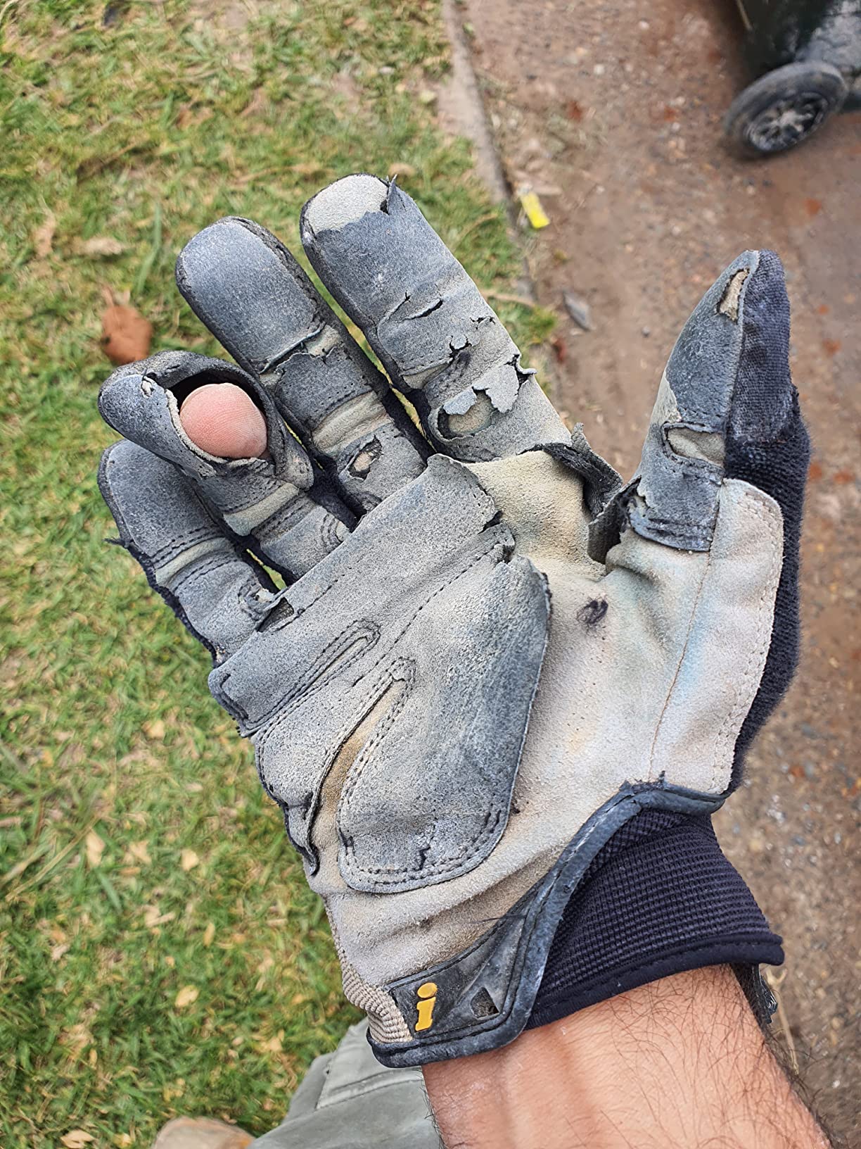 Ironclad HUG-04-L Heavy Utility Gloves, Large, Black : Amazon.com.au ...