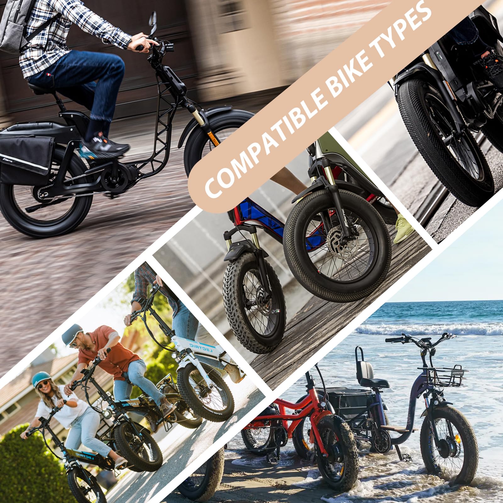 Snapklik.com : 20x4 Fat Tire Bike Tubes: MOHEGIA 2 Pack 20x4.0 Electric ...