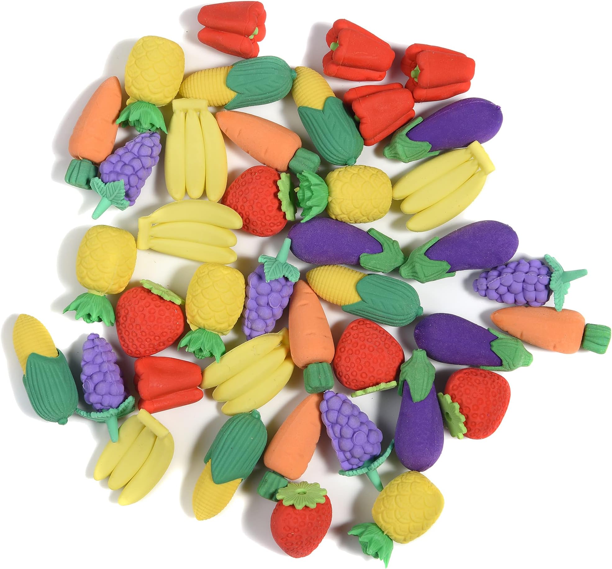 Amazon.com: Joanna Reid Collectible Set of Adorable Puzzle Erasers for ...