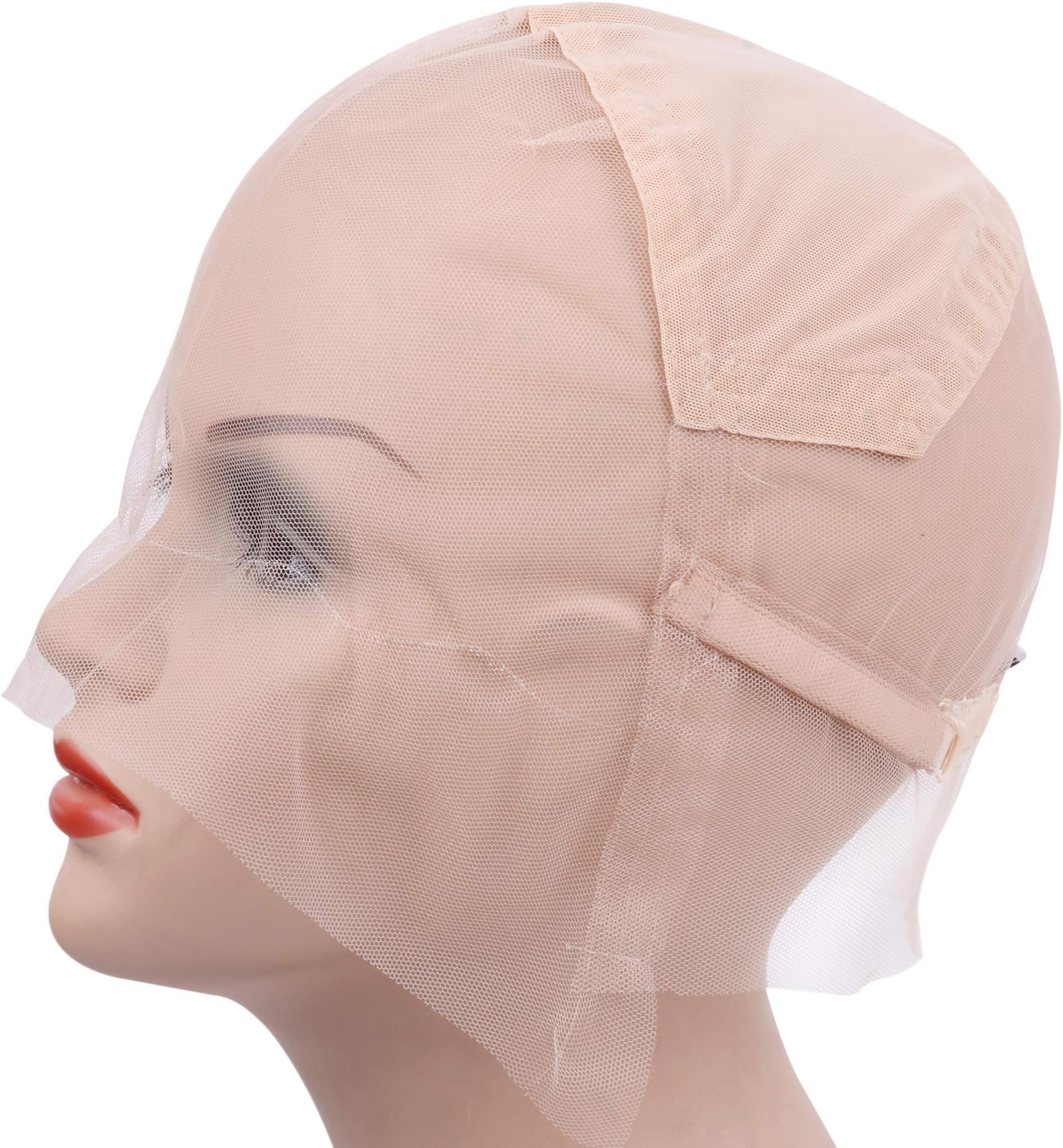 Amazon.com : Bella Hair Glueless Full Lace Wig Cap for Making Wigs with ...