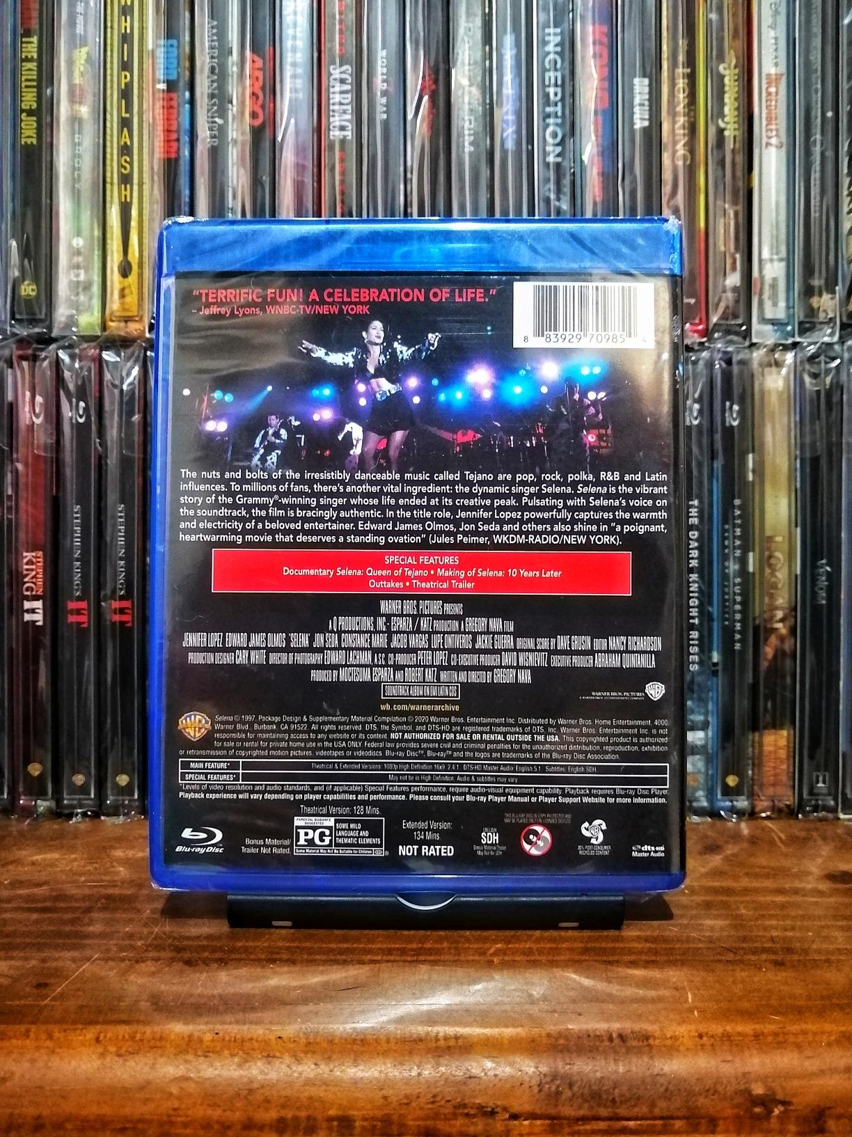 Selena [Blu-ray] : Jennifer Lopez & Maluma, Jennifer Lopez, Edward ...